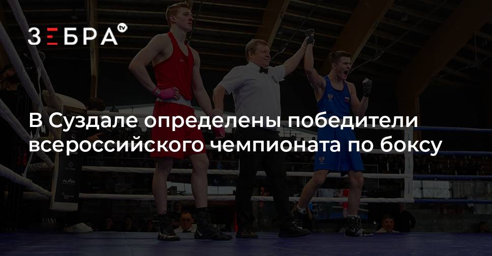 В Суздале определены победители всероссийского чемпионата по боксу ...